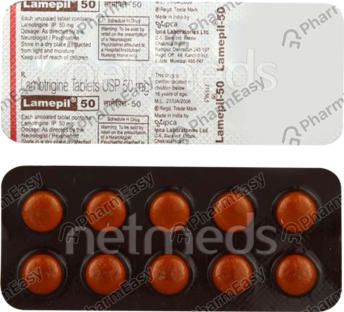 Lamepil 50 MG Tablet (10): Uses, Side Effects, Price & Dosage | PharmEasy