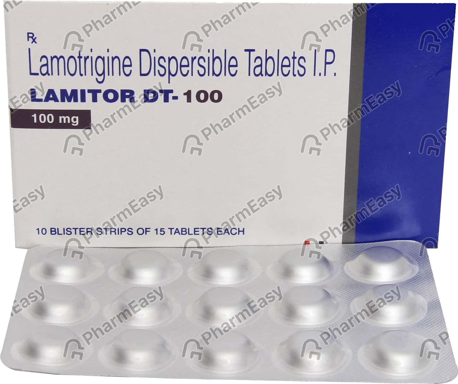 Lamitor Dt 100 MG Tablet (10): Uses, Side Effects, Price & Dosage ...