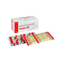 Buy Lanzol 30 MG Capsule (10) Online at Flat 18% OFF* | PharmEasy