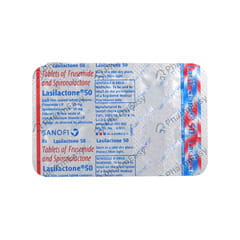 Lasilactone 50mg Strip Of 10 Tablets - Uses, Side Effects, Dosage ...
