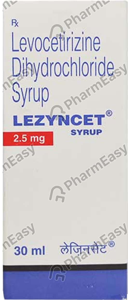 Lezyncet 2.5 MG/5ML Syrup (30): Uses, Side Effects, Price & Dosage ...