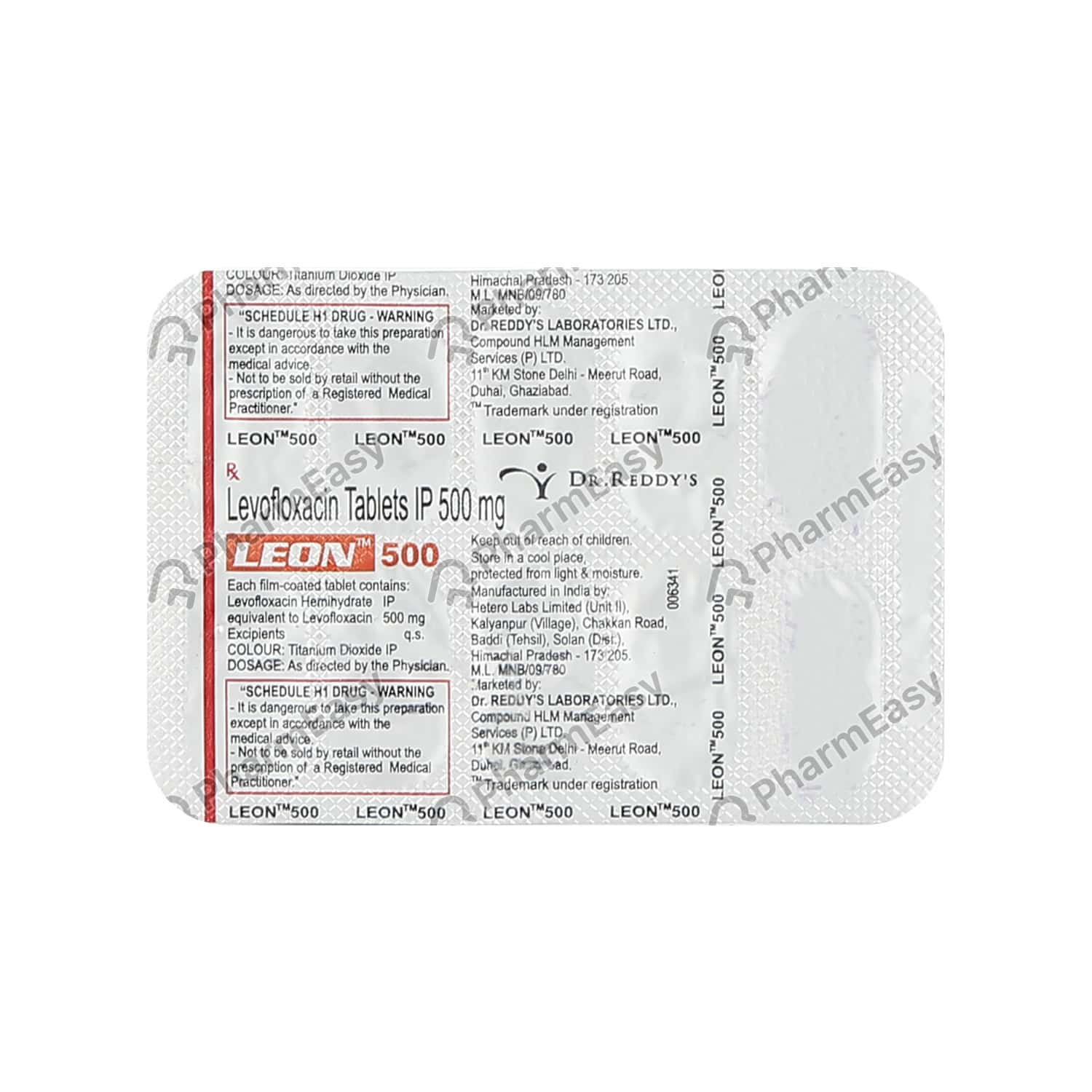 Buy Leon 500 MG Tablet (10) Online at Flat 18% OFF* | PharmEasy