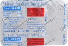 Levipil 250 MG Tablet (10): Uses, Side Effects, Price & Dosage | PharmEasy