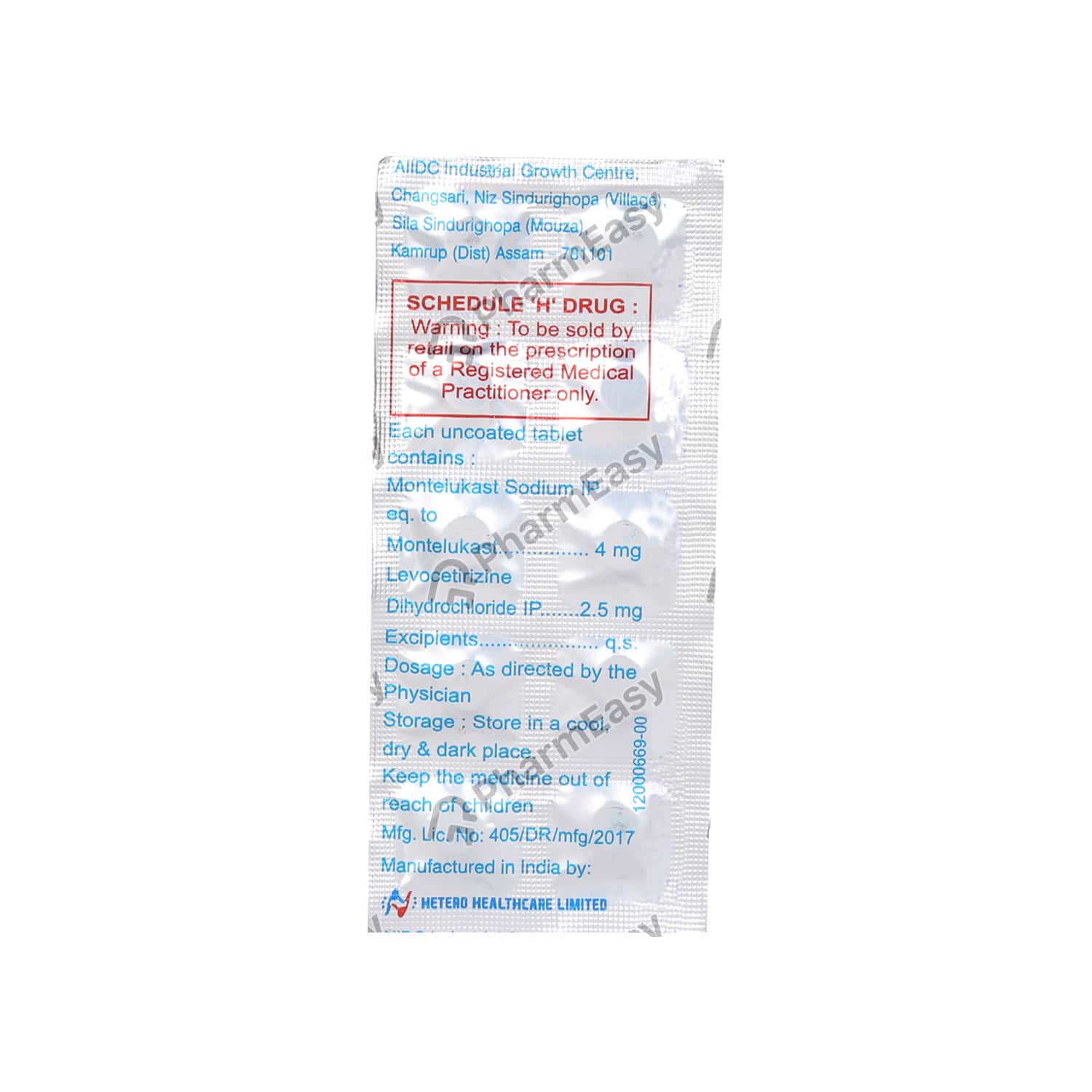 Levocet M Kid Tablet - Uses, Side Effects, Dosage, Composition & Price ...