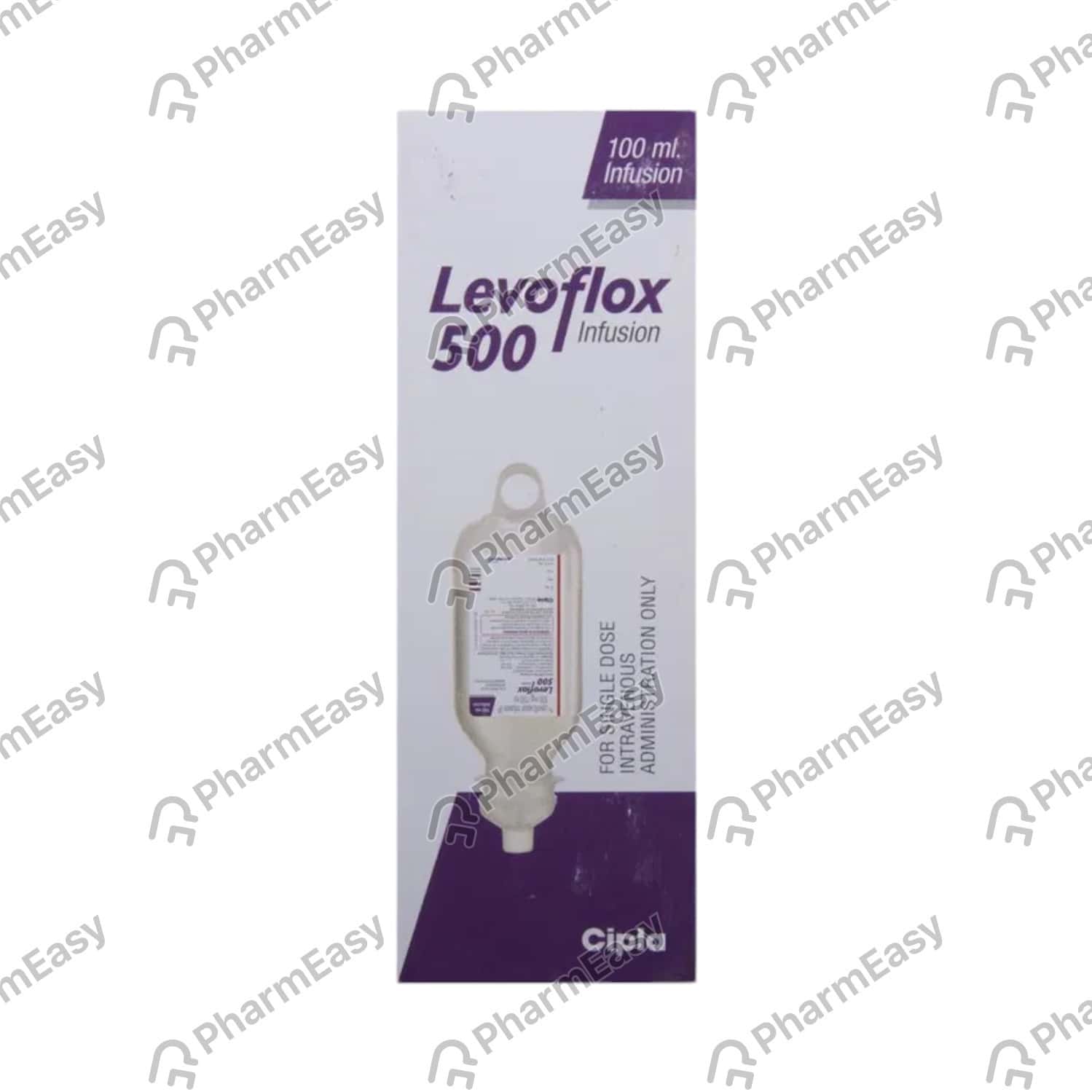 Levoflox 500 MG/100ML Solution For Infusion (100): Uses, Side Effects ...