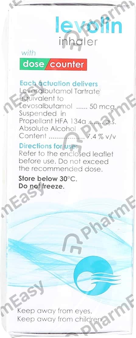 Levolin 50 MCG Metered-Dose Inhaler (200): Uses, Side Effects, Price ...
