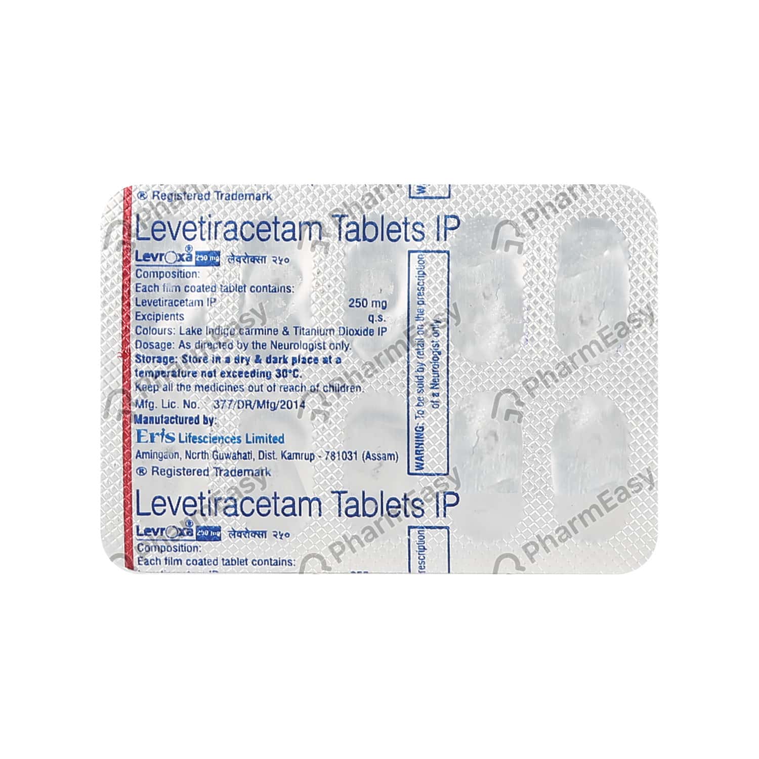 Buy Levroxa 250 MG Tablet (10) Online at Flat 18% OFF* | PharmEasy