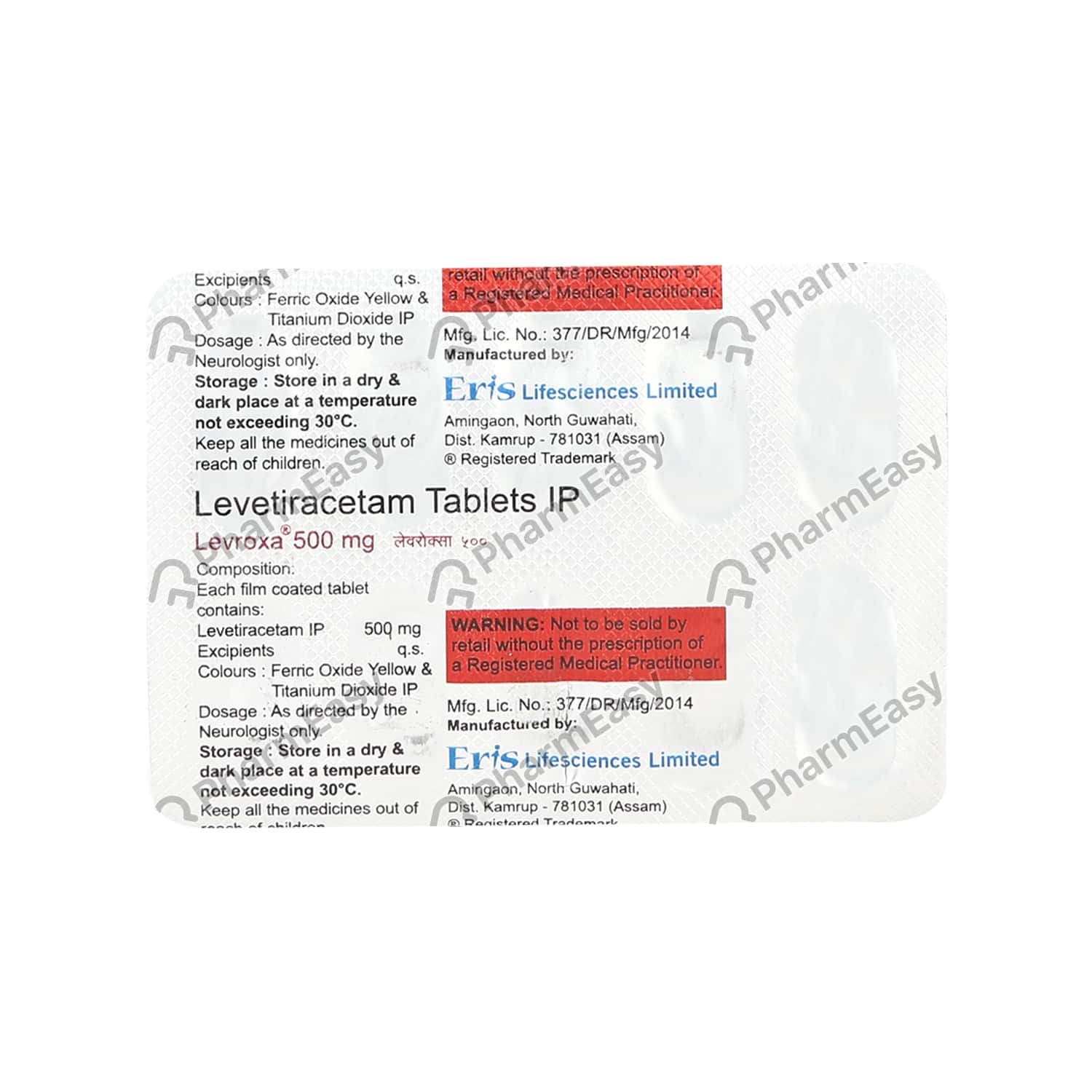Buy Levroxa 500 MG Tablet (10) Online at Flat 18% OFF* | PharmEasy