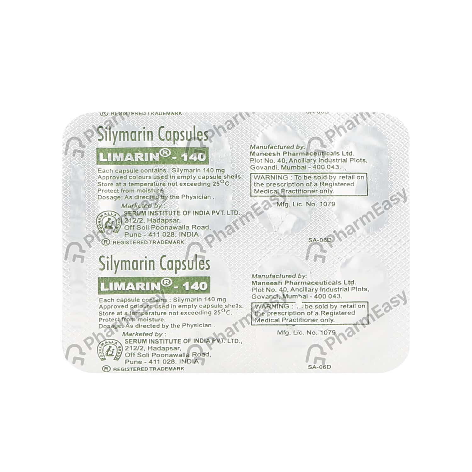 Buy Limarin 140 MG Capsule (10) Online at Flat 18% OFF* | PharmEasy