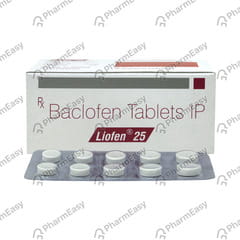 Liofen 25 MG Tablet (10): Uses, Side Effects, Price & Dosage | PharmEasy