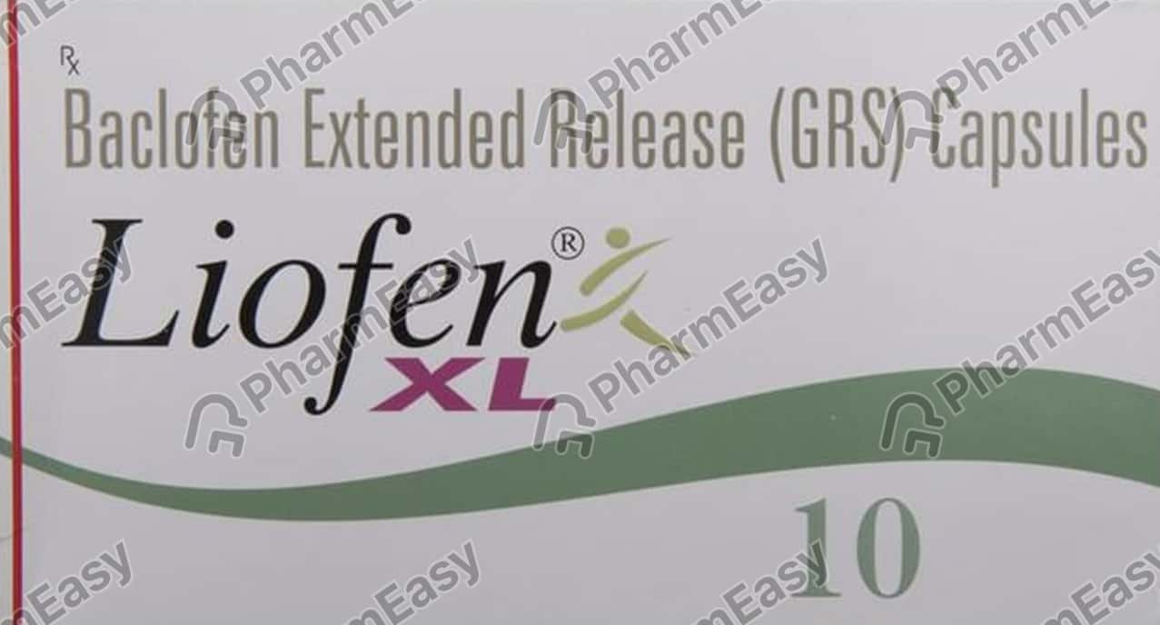 Liofen Xl 40 MG Capsule (10): Uses, Side Effects, Price & Dosage ...