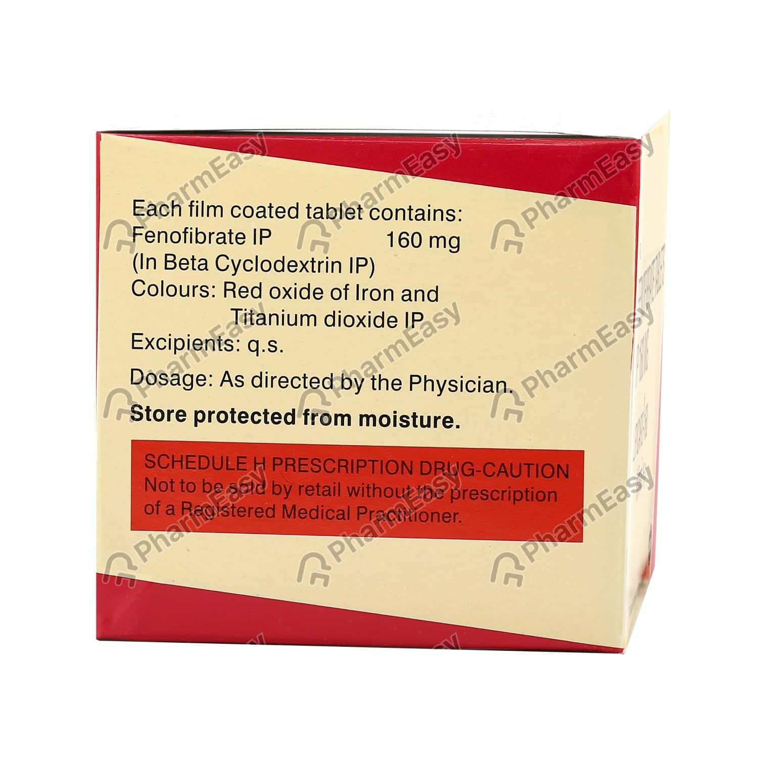 Lipicard 160 MG Tablet (10) - Uses, Side Effects, Dosage, Composition ...