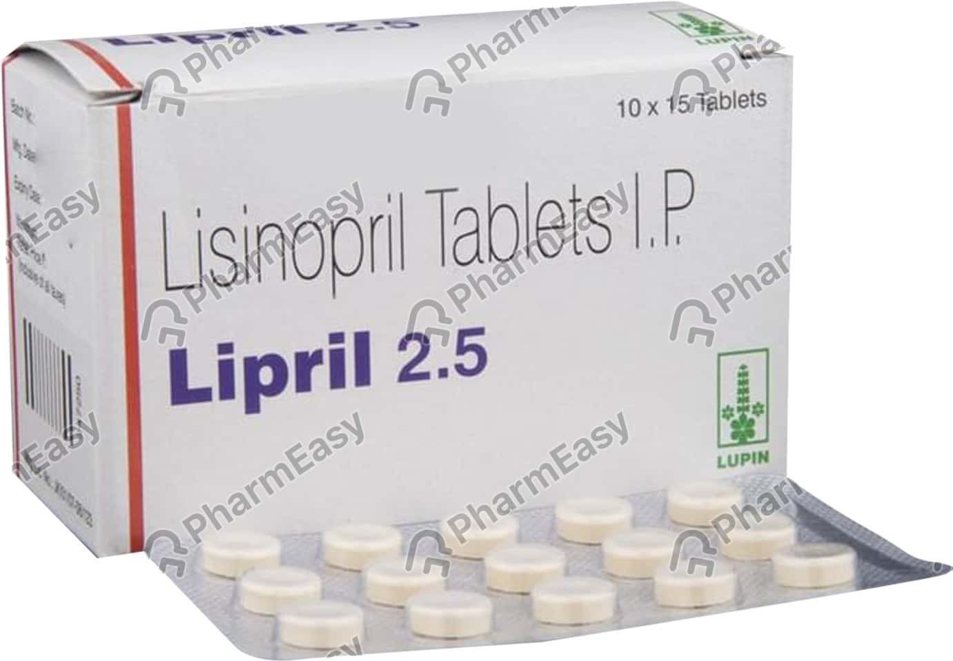 Lipril 2.5 MG Tablet (15): Uses, Side Effects, Price & Dosage | PharmEasy