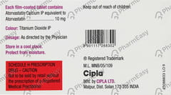 Lipvas 10 Tablet: Uses, Side-effects, Price, Dosage & More Info - PharmEasy