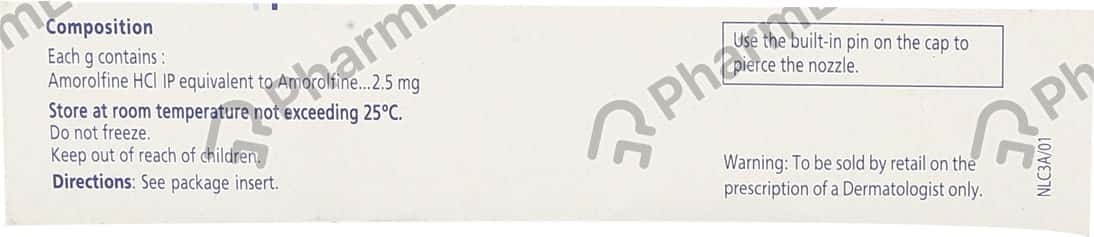 Loceryl 0.25 % Cream (10): Uses, Side Effects, Price & Dosage | PharmEasy