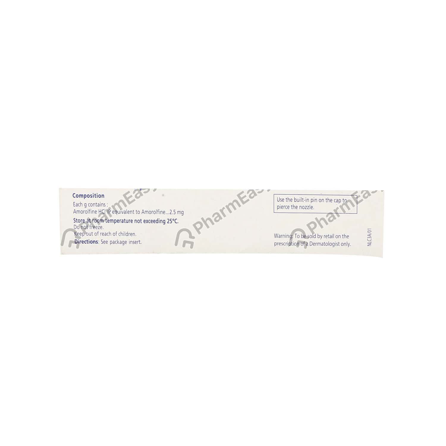 Loceryl 0.25 % Cream (10) - Uses, Side Effects, Dosage, Composition ...