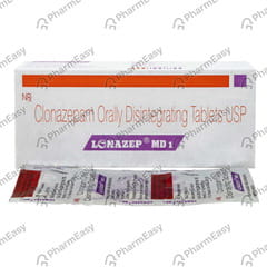 Lonazep Md 1 MG Tablet (10): Uses, Side Effects, Price & Dosage | PharmEasy
