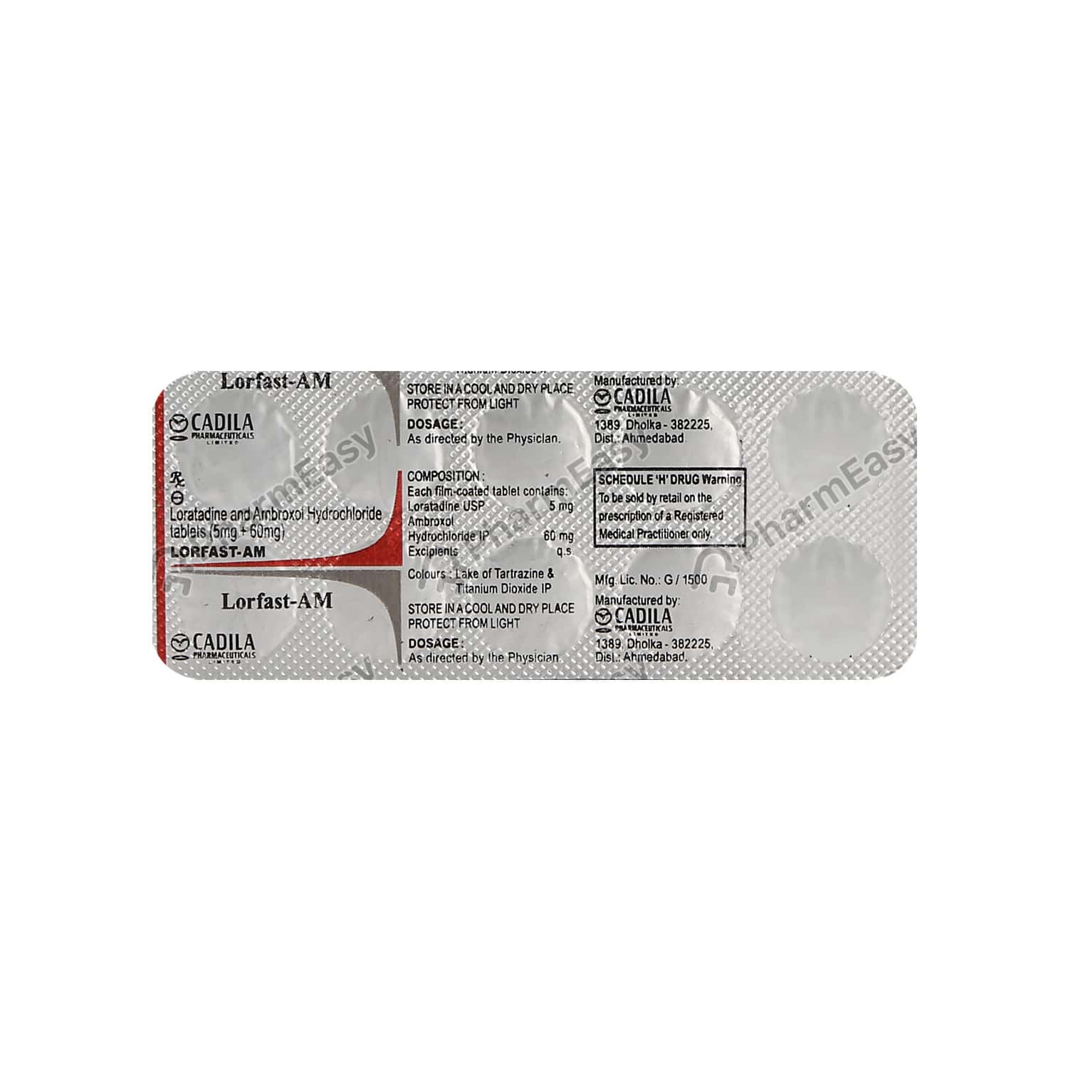 Buy Lorfast Am Tablet Online at Flat 18% OFF* | PharmEasy