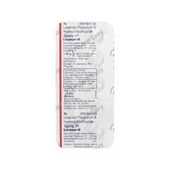 Losacar H Tablet 10'S - Uses, Side Effects, Dosage, Composition & Price ...