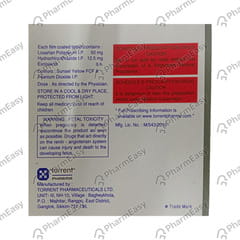 Losar H Tablet: Uses, Side Effects, Price & Dosage | PharmEasy