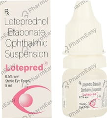 Lotepred 5 MG Eye Drop (5): Uses, Side Effects, Price & Dosage | PharmEasy