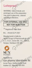 Lotepred 5 MG Eye Drop (5): Uses, Side Effects, Price & Dosage | PharmEasy
