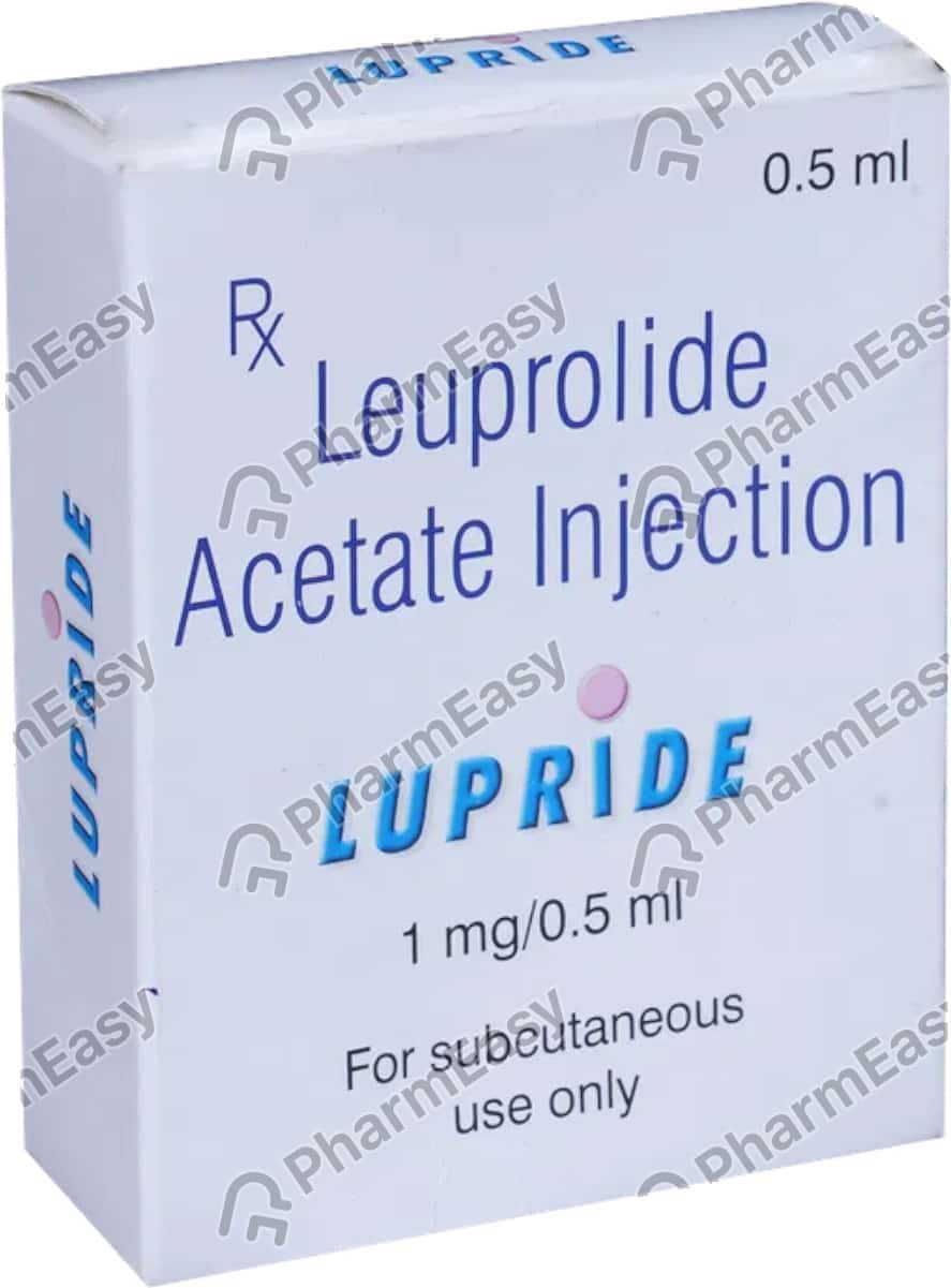 Lupride 1 MG/0.5ML Injection (0.5): Uses, Side Effects, Price & Dosage ...
