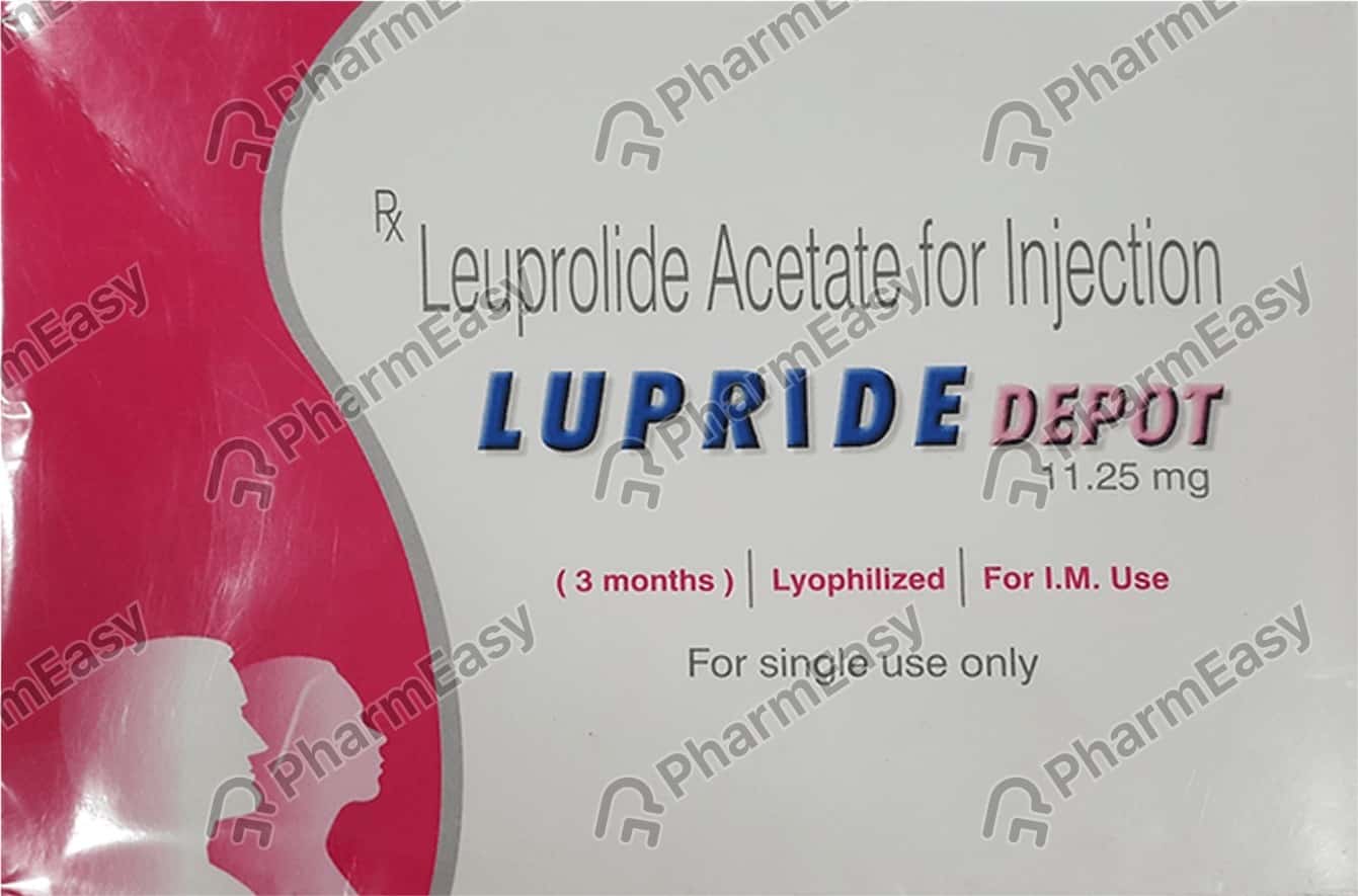 Lupride Depot 11.25 MG Powder For Injection (1): Uses, Side Effects ...