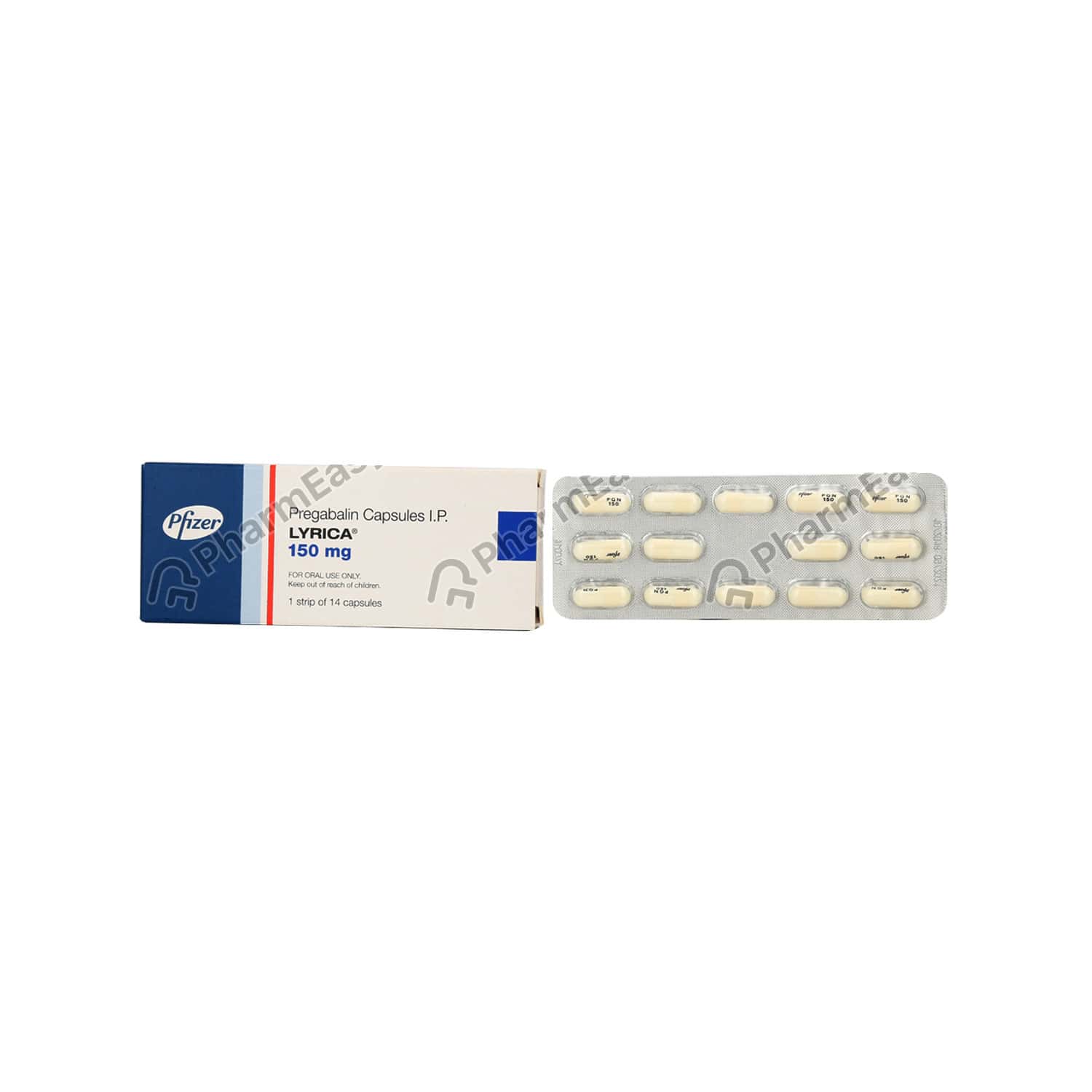 Lyrica 150 MG Capsule (14) - Uses, Side Effects, Dosage, Composition ...