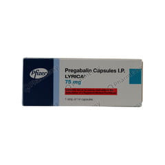 Lyrica 75 MG Capsule (14) - Uses, Side Effects, Dosage, Composition ...