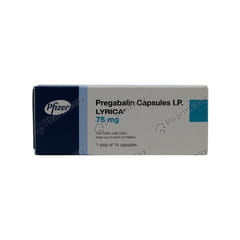 Lyrica 75 MG Capsule (14) - Uses, Side Effects, Dosage, Composition ...