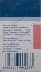 Magnex 1gm Dry Vial Of 1 Powder For Injection: Uses, Side Effects ...