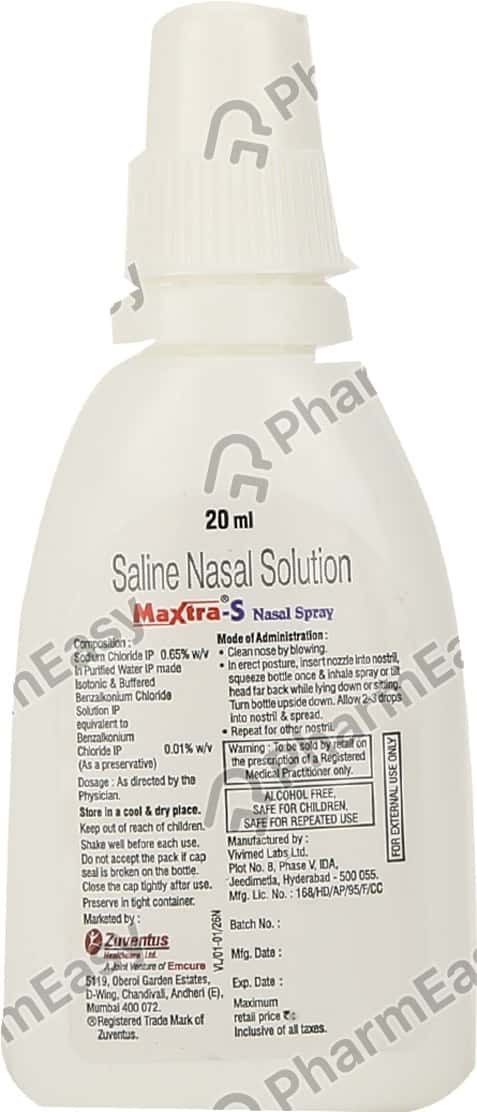 Solvin 0.65 %W/V Nasal Spray (20): Uses, Side Effects, Price & Dosage | PharmEasy