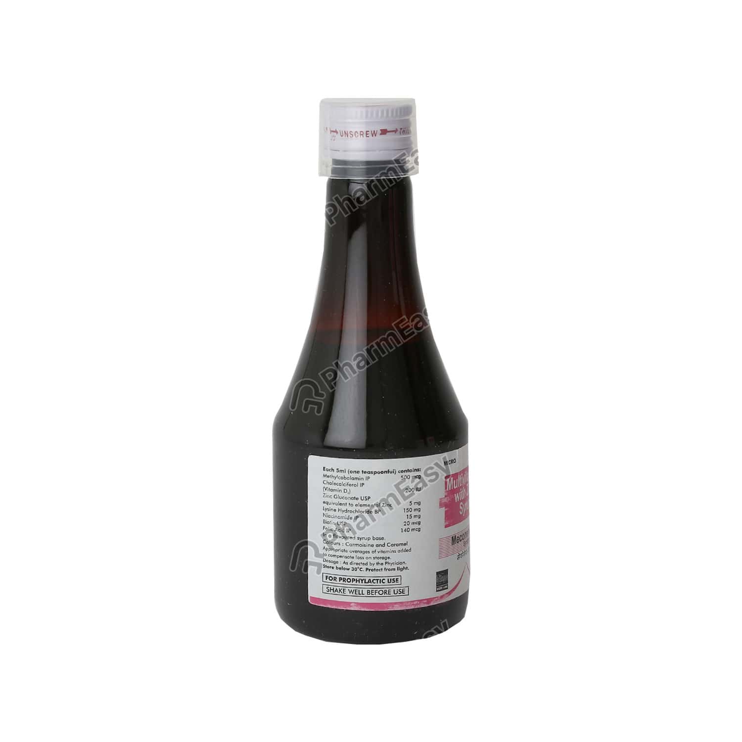 Buy Meconerv Z Syrup (200) Online at Flat 18% OFF* | PharmEasy