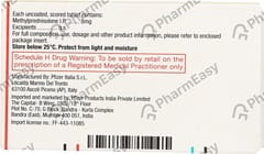 Medrol Tablet: Uses, Side-effects, Price, Dosage & More Info - PharmEasy