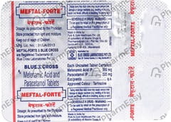 Meftal-Forte Tablet: Uses, Side-effects, Price, Dosage & More Info ...