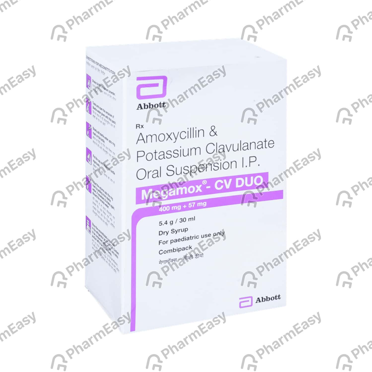 Buy Megamox Cv Duo Dry Syrup 30ml Online at Flat 15% OFF | PharmEasy