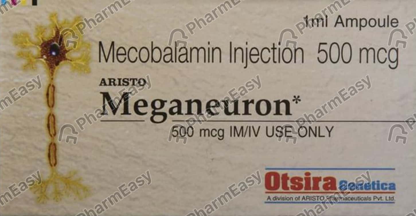 Meaxon 500 MCG Injection (1): Uses, Side Effects, Price, Dosage ...