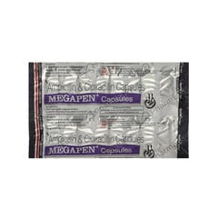 Megapen Strip Of 10 Capsules - Uses, Side Effects, Dosage, Composition ...