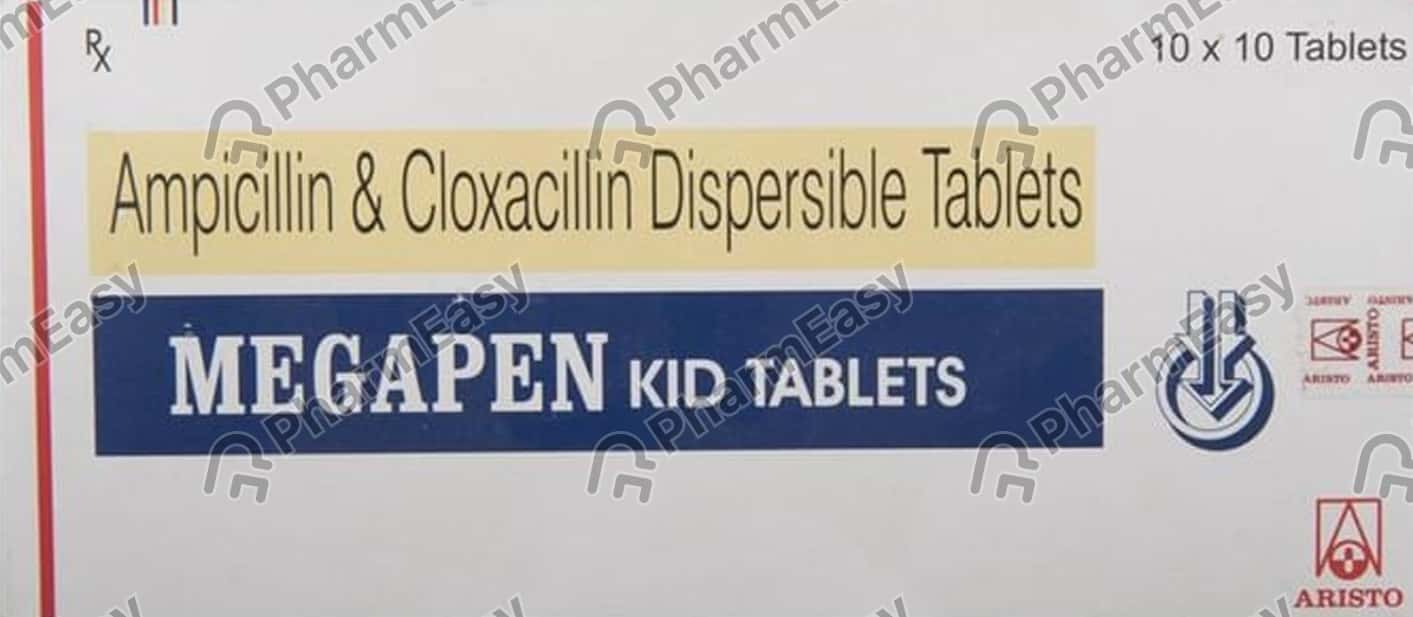 Megapen Kid Strip Of 10 Tablets: Uses, Side Effects, Price & Dosage ...