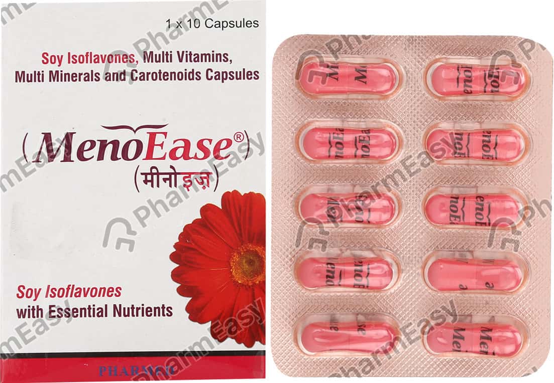 Buy Menoease Strip Of 10 Capsules Online at Flat 15% OFF | PharmEasy