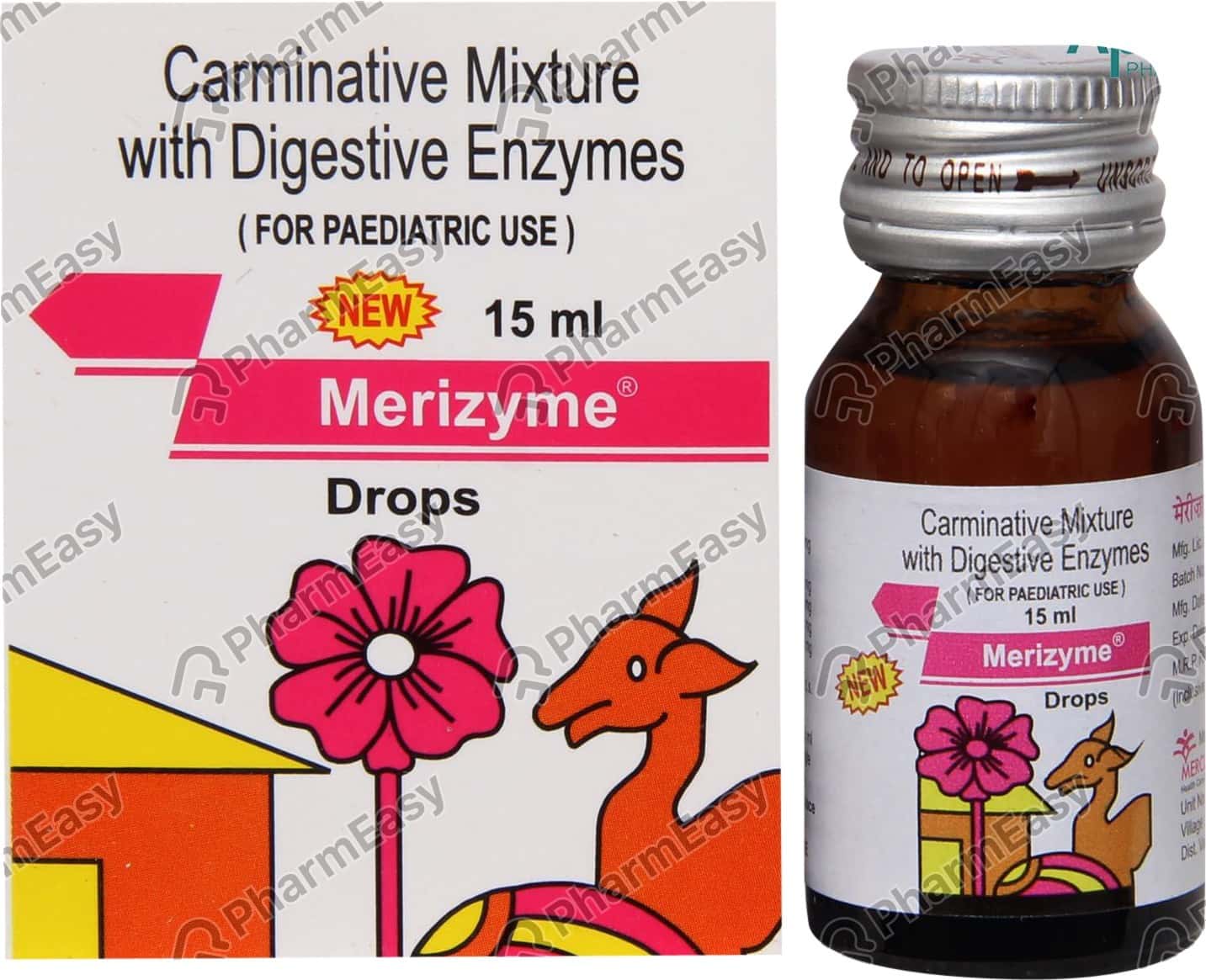 Buy Merizyme Cp Drops 15ml Online at Flat 15% OFF | PharmEasy