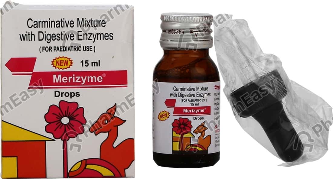 Buy New Merizyme Drops 15ml Online at Flat 15% OFF | PharmEasy