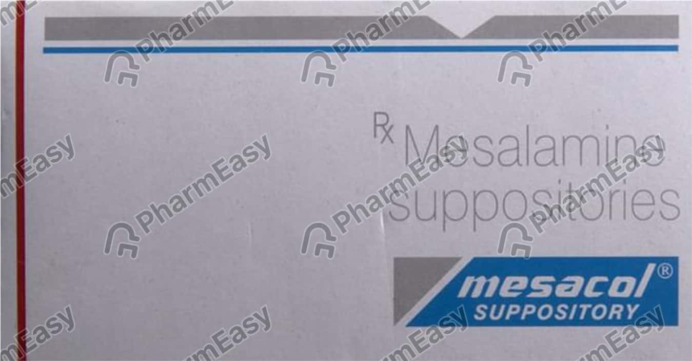 Buy Mesacol 500 MG Rectal Suppository (5) Online & Save Up to 24% at ...