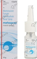Metaspray 50 MCG Nasal Spray (100): Uses, Side Effects, Price & Dosage ...