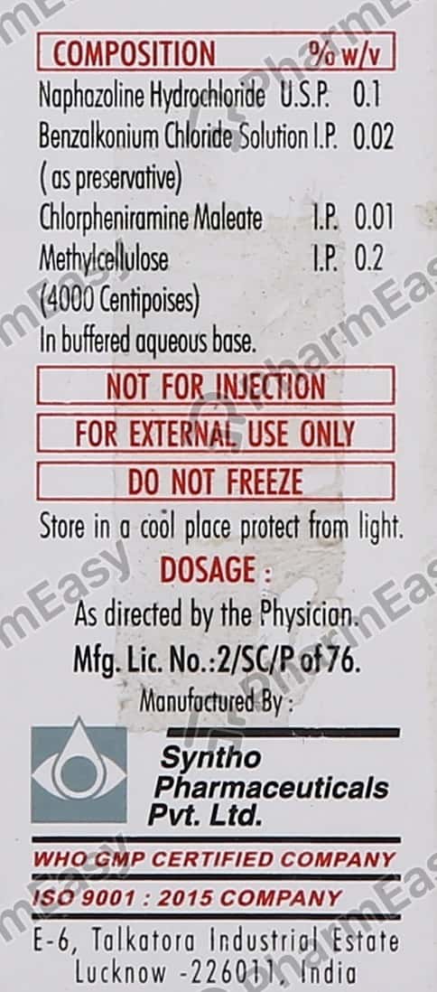 Mezol Bottle Of 10ml Eye Drops: Uses, Side Effects, Price & Dosage ...