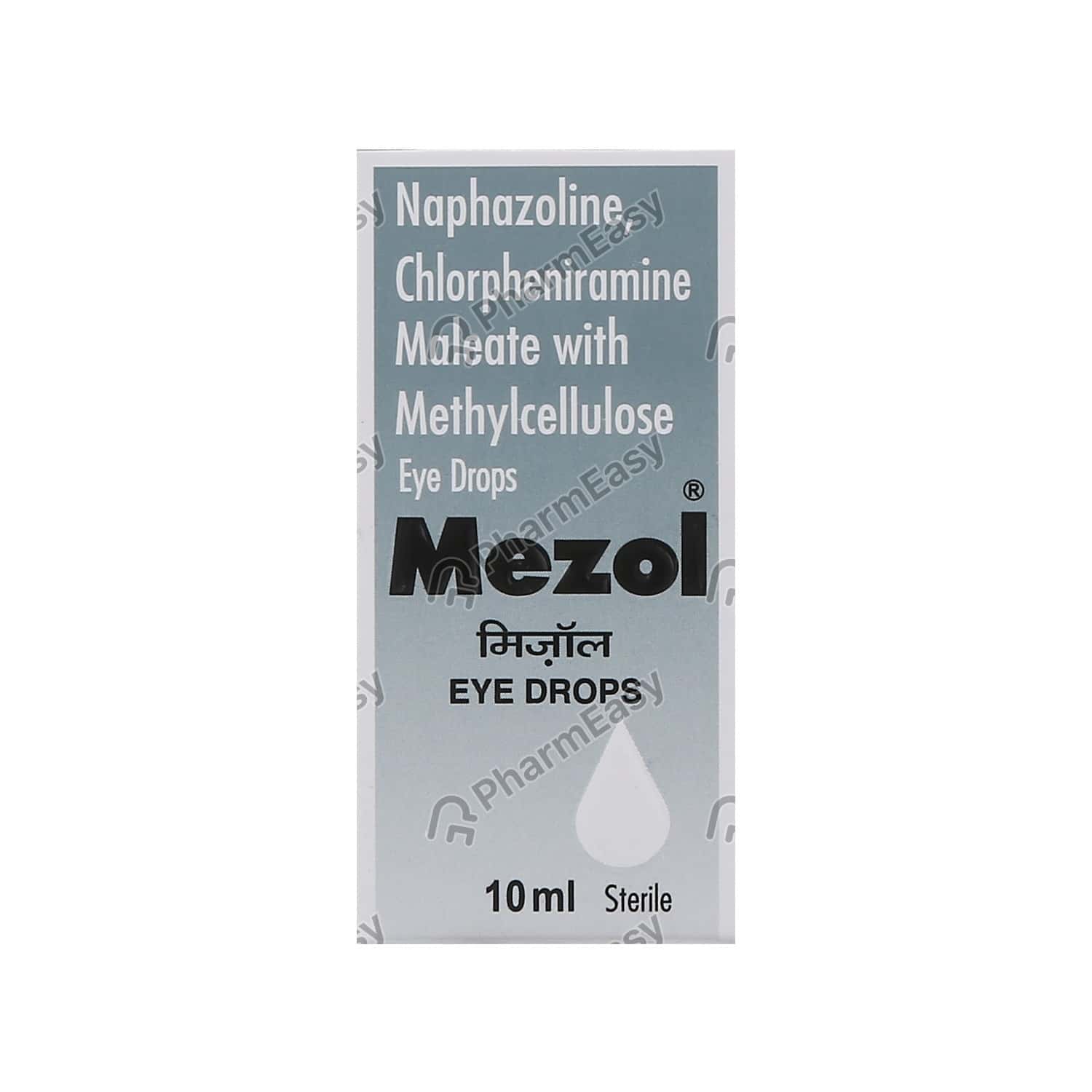 Mezol Bottle Of 10ml Eye Drops - Uses, Side Effects, Dosage ...