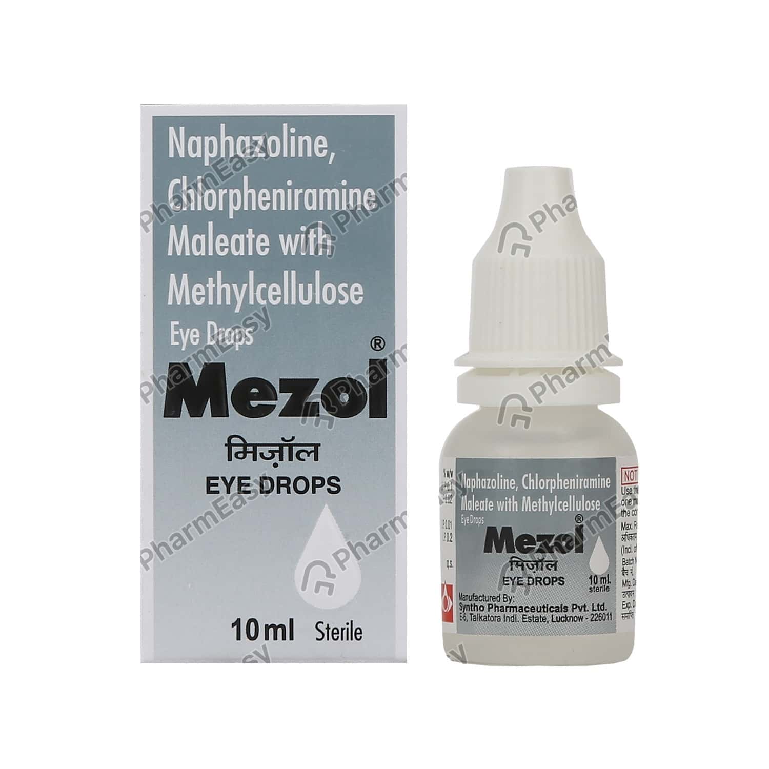 Mezol Bottle Of 10ml Eye Drops - Uses, Side Effects, Dosage ...