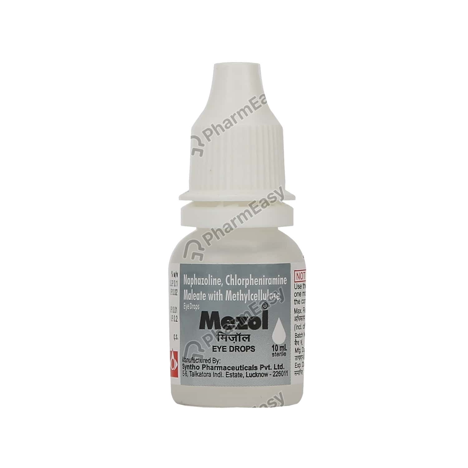 Mezol Bottle Of 10ml Eye Drops - Uses, Side Effects, Dosage ...
