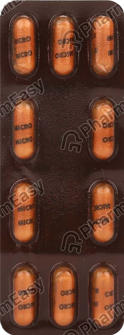 Microcid 25 MG Capsule (10): Uses, Side Effects, Price & Dosage | PharmEasy